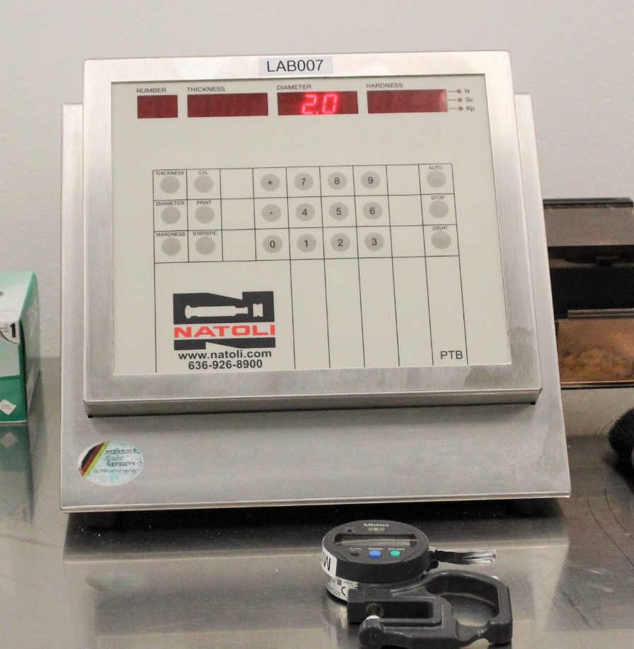 Add-on Tablet Quality Control Testing - Natoli Scientific